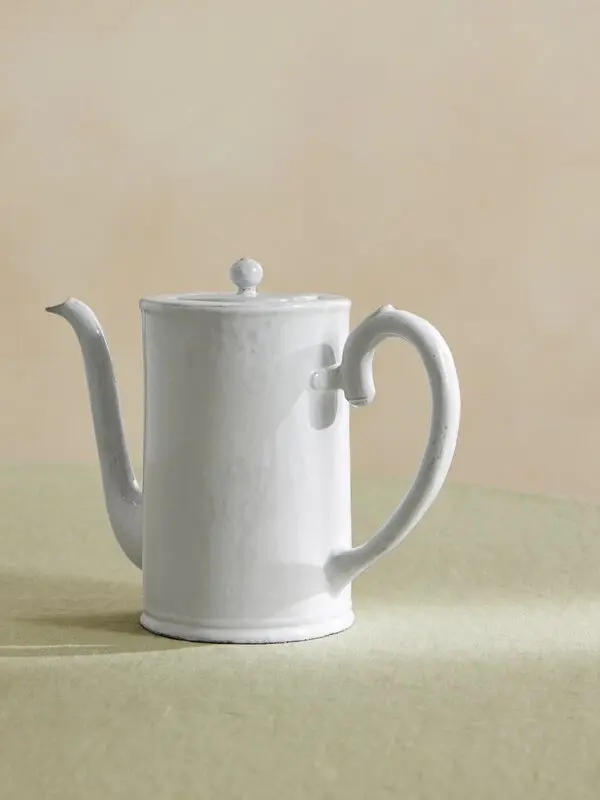 ASTIER DE VILLATTE Colbert Small Ceramic Coffee Pot - White