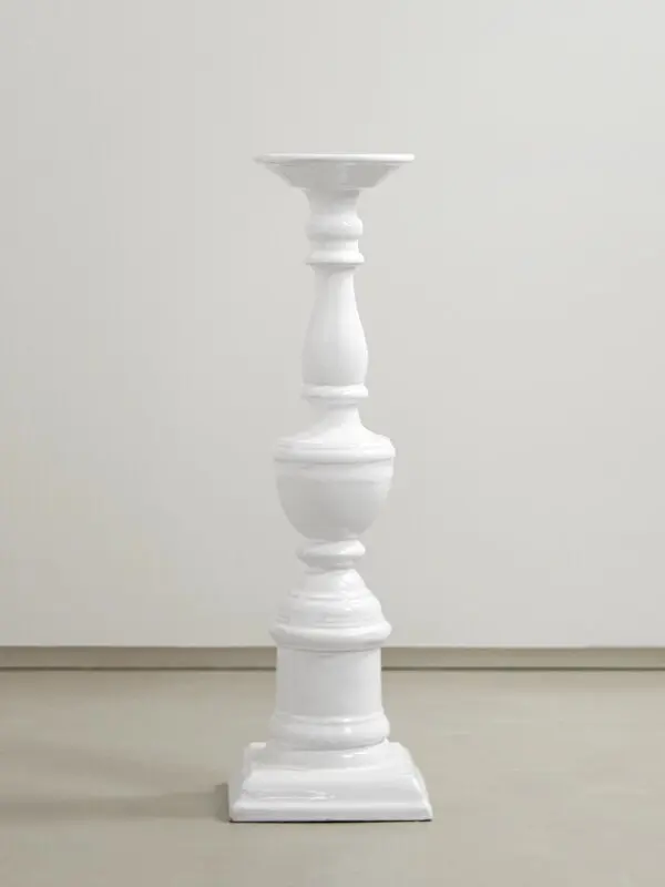 ASTIER DE VILLATTE Positano Ceramic Candlestick - White