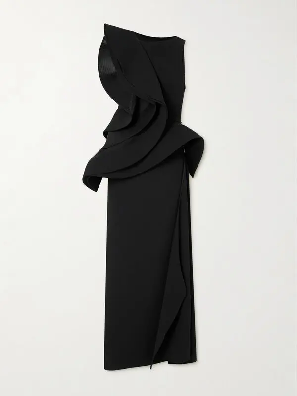 Maticevski Fateful Crepe Gown - Black