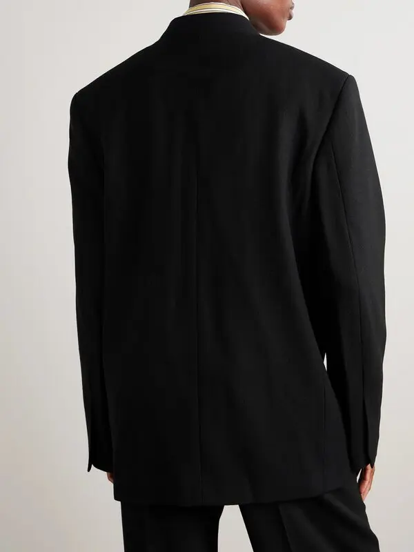 JIL SANDER Wool-crepe Blazer
