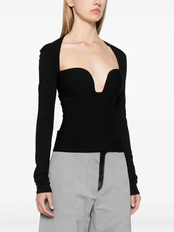 NENSI DOJAKA Bustier-style Top
