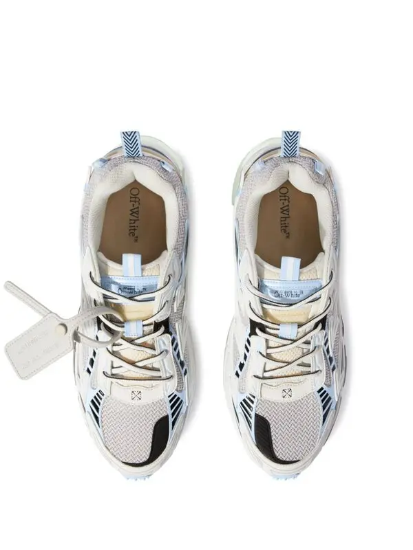 Off-White Be Right Back" Paneled Sneakers - White