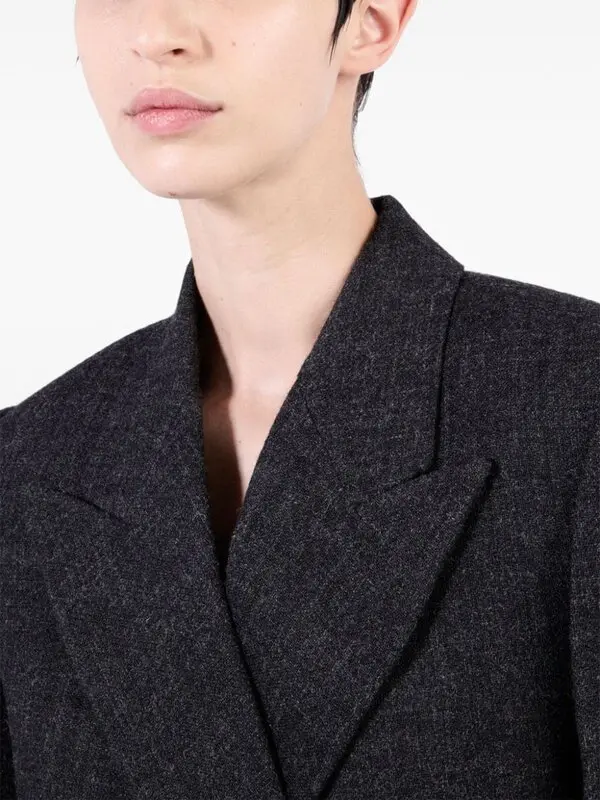 Prada Double-breasted Wool Coat