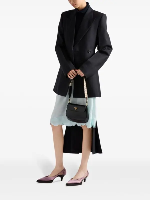 Prada Deconstructed Midi-skirt