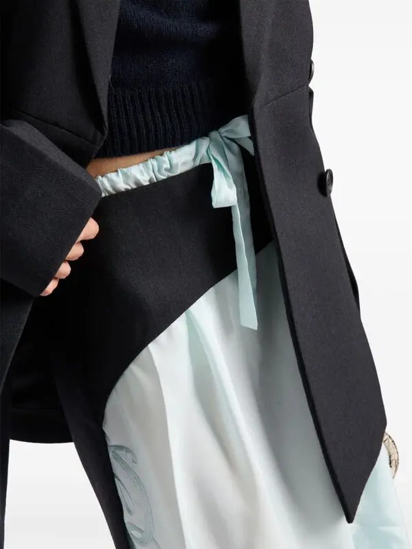 Prada Deconstructed Midi-skirt