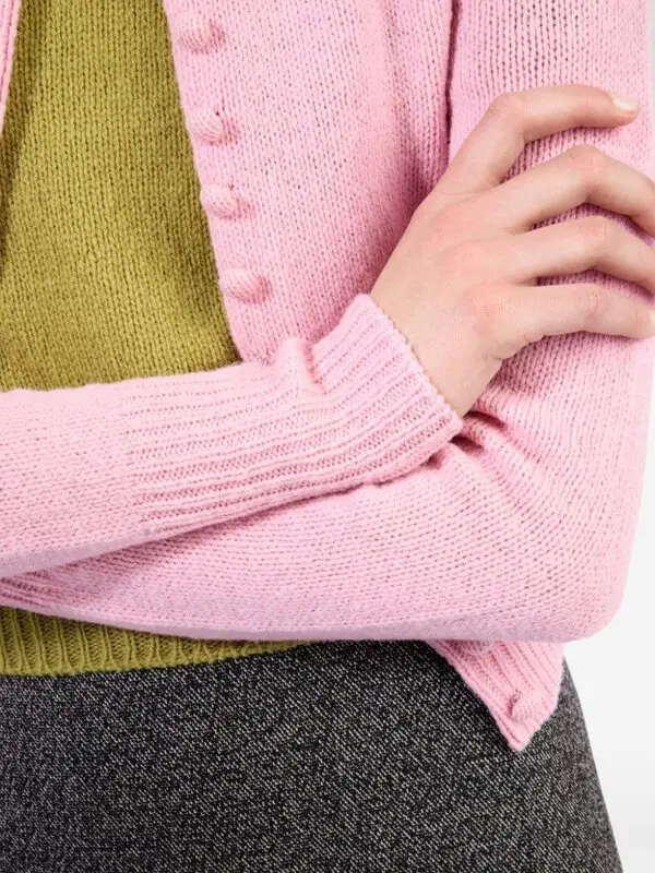 Prada Cashmere Cardigan - Pink