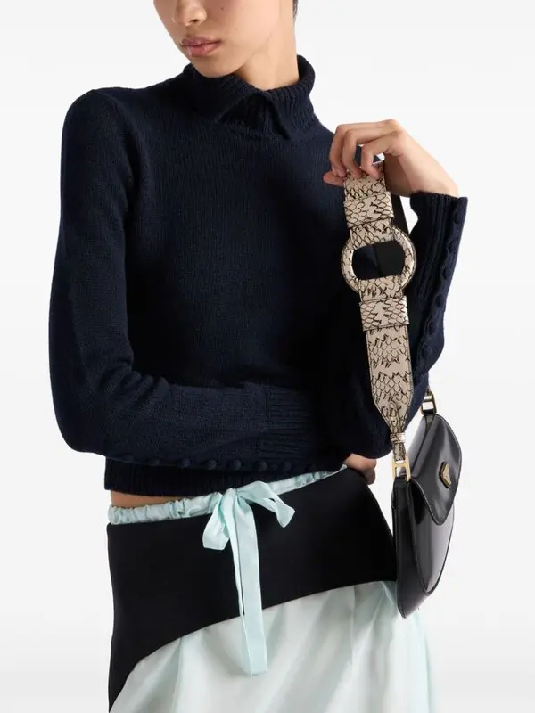 Prada Turtleneck Cashmere Sweater
