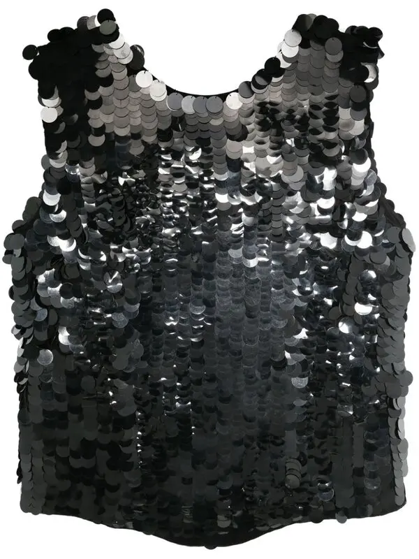 P.a.r.o.s.h Sequin Embellished Blouse