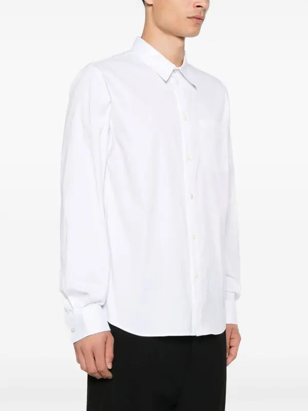 Helmut Lang Logo-rubberised Shirt