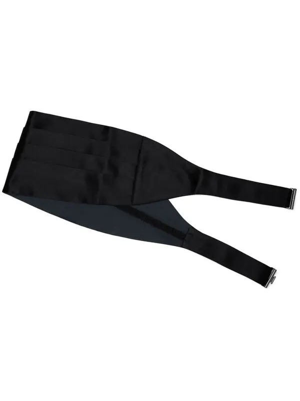 Brunello Cucinelli Satin Cummerbund - Black