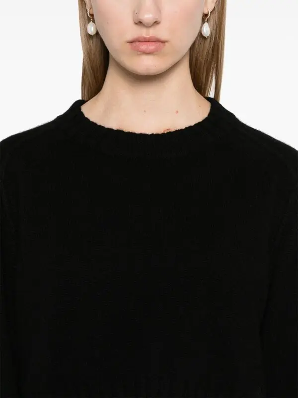 Loulou De Saison Lian Cashmere Sweater - Black
