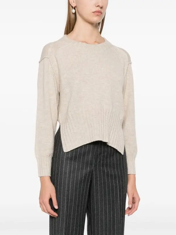 Loulou De Saison Lian Cashmere Sweater - Neutrals