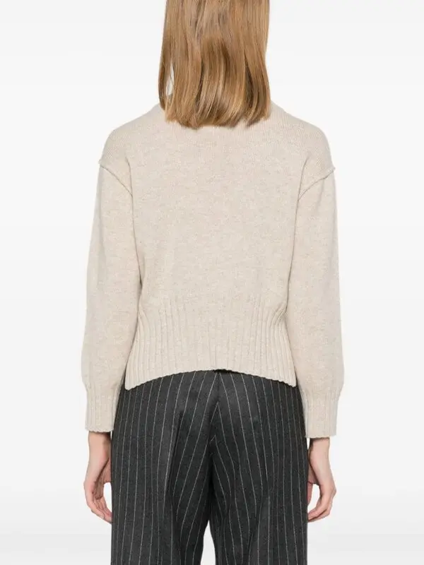 Loulou De Saison Lian Cashmere Sweater - Neutrals
