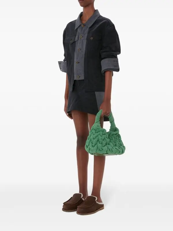 JW Anderson Logo-appliqué Layered Jacket