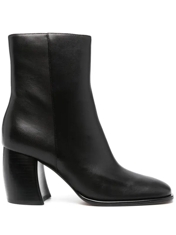 Michael Kors 75mm Leather Ankle Boots