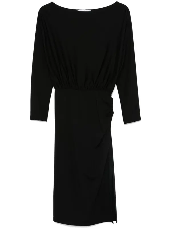 KAOS Ruched Midi Dress