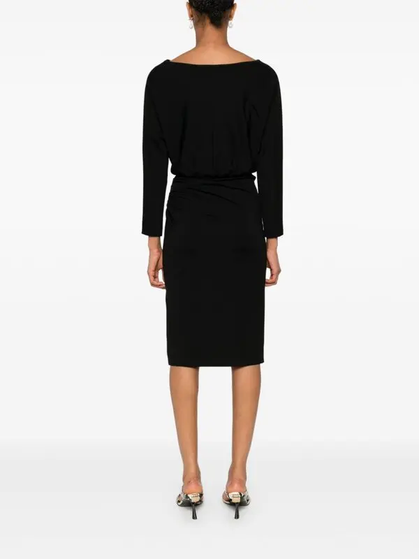 KAOS Ruched Midi Dress