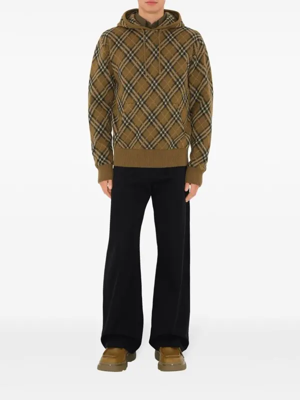 Burberry Nova Check Hoodie - Neutrals