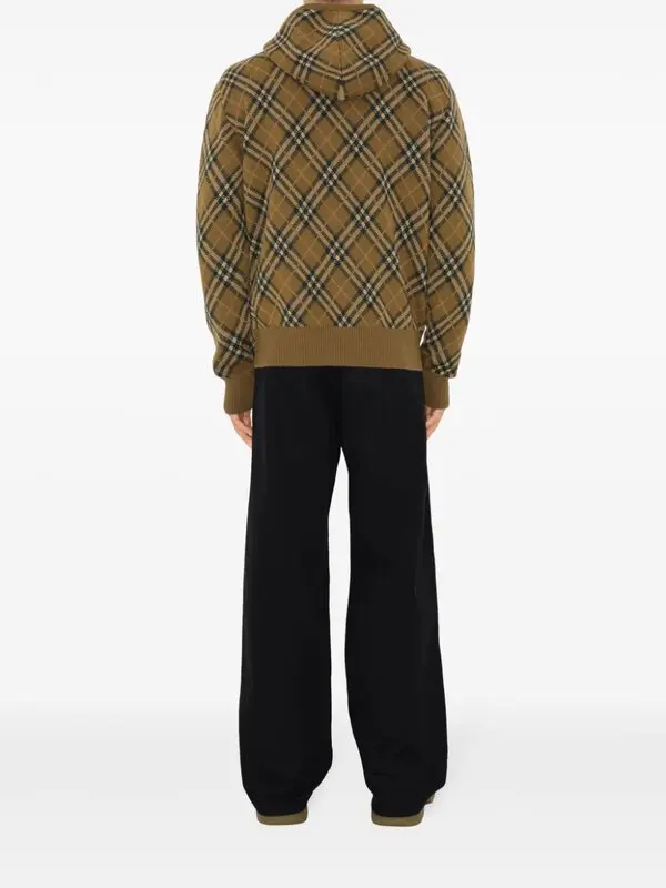 Burberry Nova Check Hoodie - Neutrals