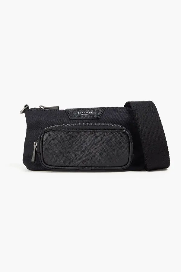 SERAPIAN Mini Envelope Messenger Bag - Black
