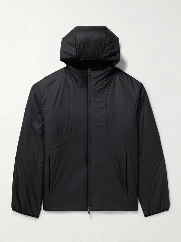 Herno Padded Micro-ripstop Hooded Jacket