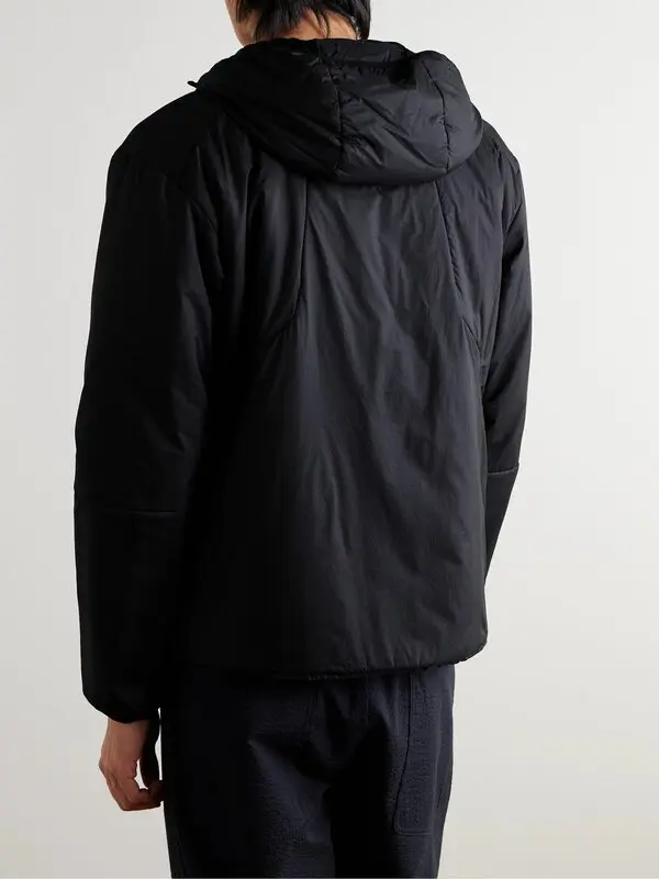 Herno Padded Micro-ripstop Hooded Jacket