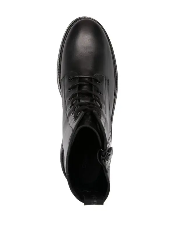 Calvin Klein Zip-up Combat Boots