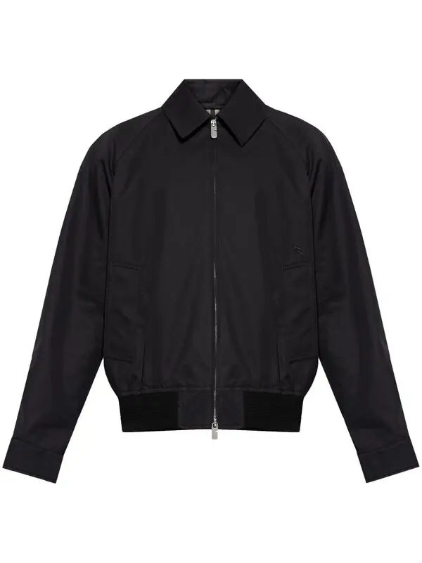 Burberry Harrington Gabardine Jacket - Black