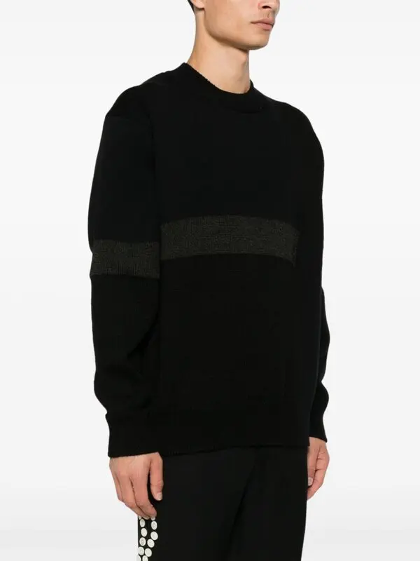 Comme Des Garçons Ribbed-knit Sweater