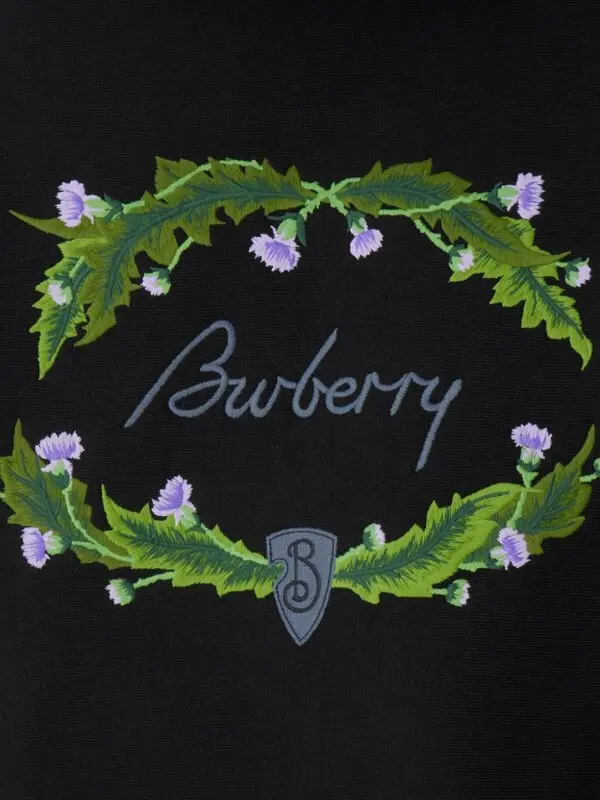 Burberry Thistle Logo Hoodie