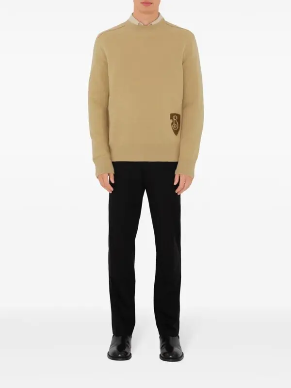 Burberry B Shield Jumper - Neutrals