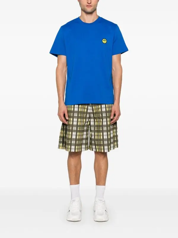 BARROW Logo-print T-shirt - Blue