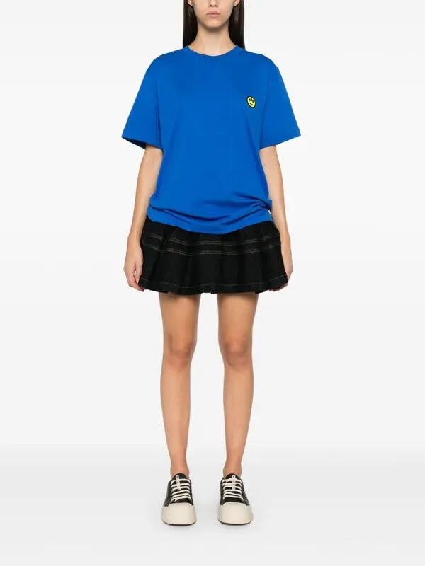 BARROW Logo-print T-shirt - Blue