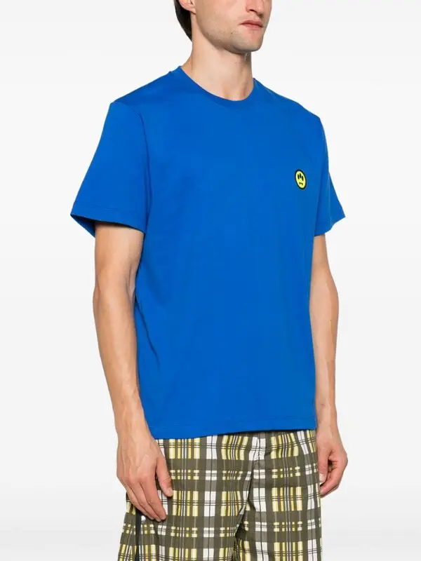 BARROW Logo-print T-shirt - Blue