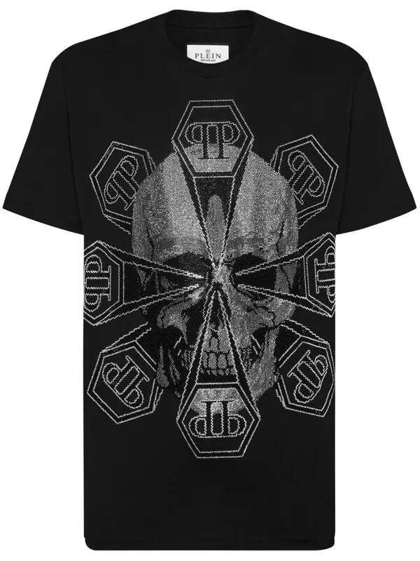 Philipp Plein Ss Skull T-shirt - Black