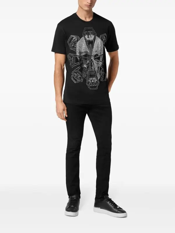 Philipp Plein Ss Skull T-shirt - Black