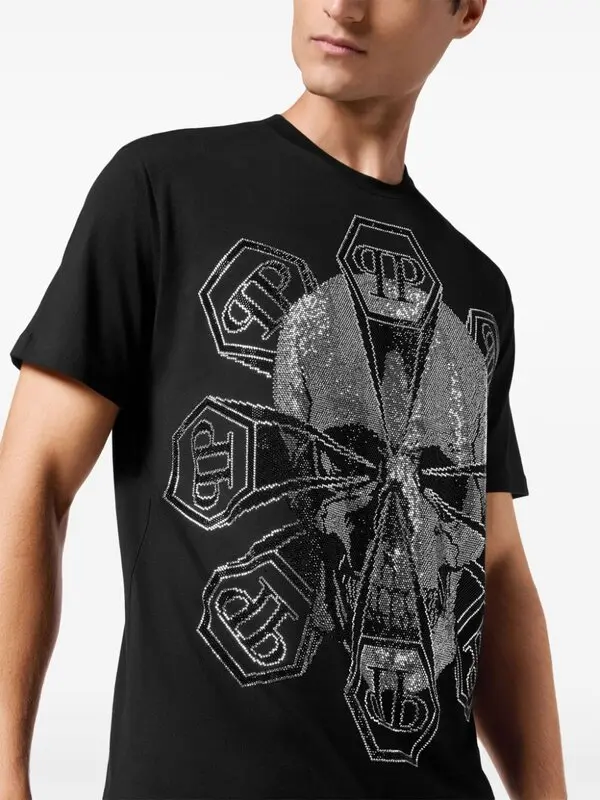Philipp Plein Ss Skull T-shirt - Black