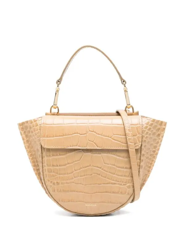 WANDLER Mini Hortensia Tote Bag - Neutrals