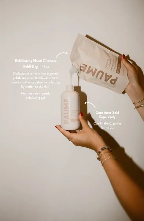 PAUME Exfoliating Hand Cleanser Refill Bag