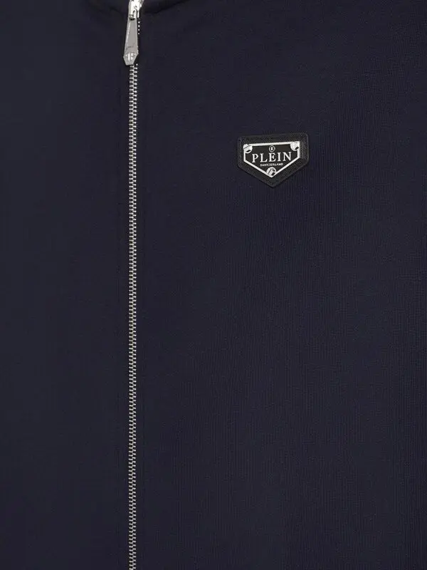 Philipp Plein Iconic Plein Hoodie - Blue
