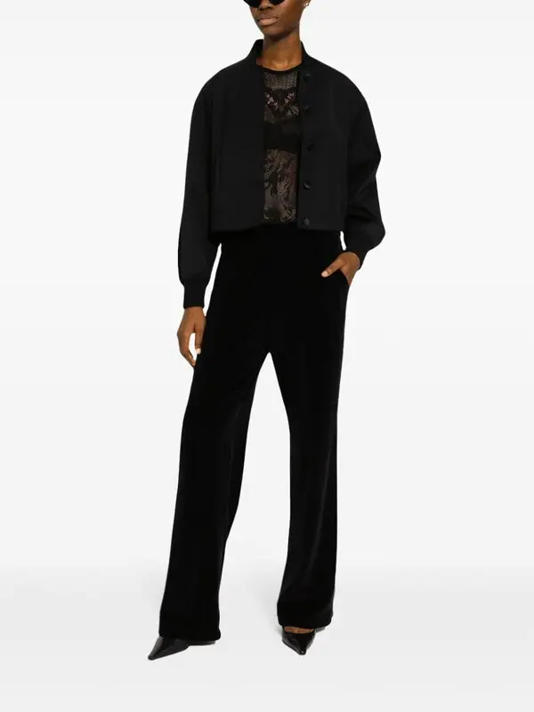 Dolce & Gabbana Buttoned Long-sleeve Windbreaker