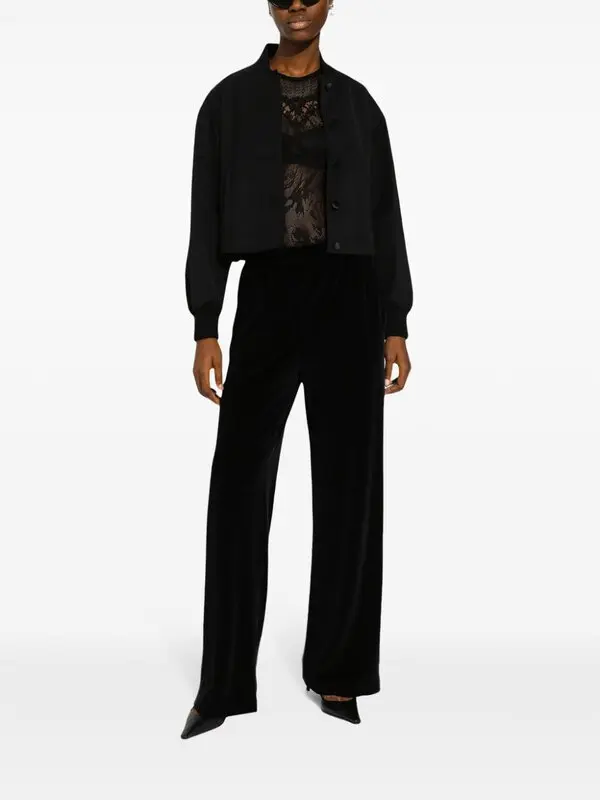 Dolce & Gabbana Buttoned Long-sleeve Windbreaker