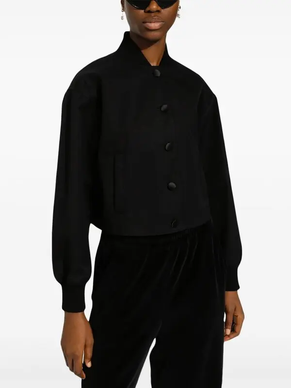 Dolce & Gabbana Buttoned Long-sleeve Windbreaker
