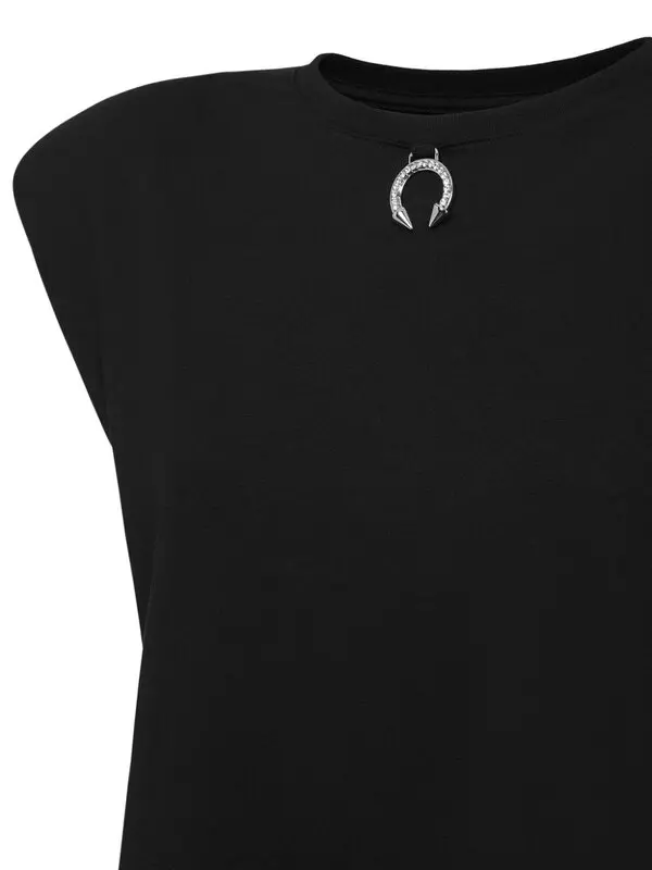 Philipp Plein Ring-embellished Tank Top - Black