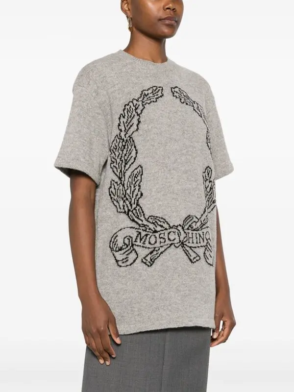 Moschino Intarsia Knitted Top