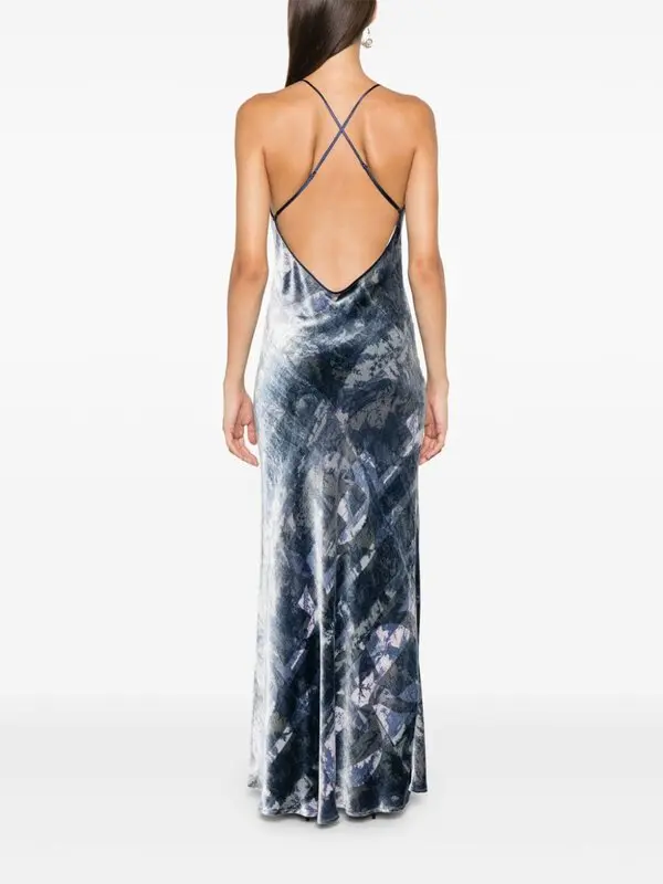 PIERRE-LOUIS MASCIA Kanpur Maxi Dress - Blue
