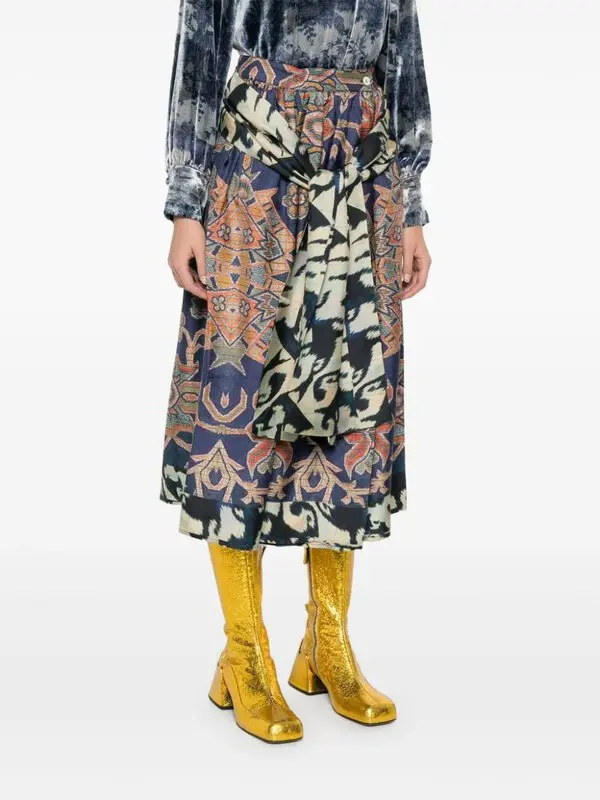 PIERRE-LOUIS MASCIA Cialda Midi Skirt