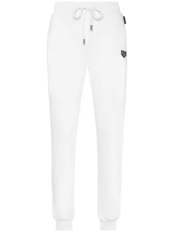 Philipp Plein Iconic Track Pants - White