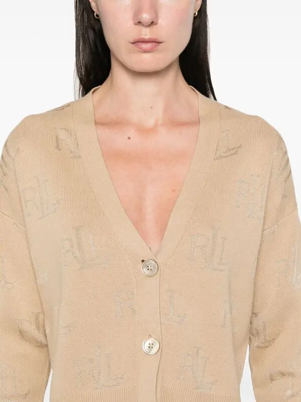 Ralph Lauren Logo-jacquard Cardigan