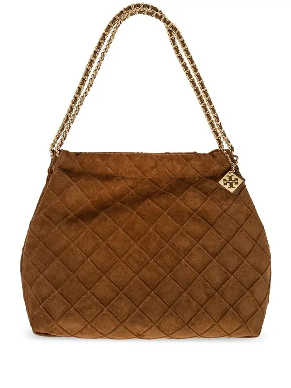 Tory Burch Fleming Tote Bag - Brown